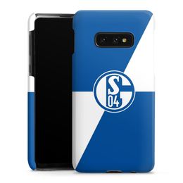 DeinDesign Galaxy S10e Handy Premium Case Smartphone Handyh&uuml;lle Schutzh&uuml;lle matt Official Licensed Product Fc Schalke 04 Bundesliga Premium Case