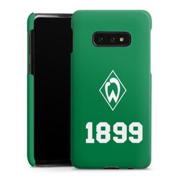 DeinDesign Galaxy S10e Handy Premium Case Smartphone Handyh&uuml;lle Schutzh&uuml;lle matt Sv Werder Bremen Official Licensed Product Statement Premium Case