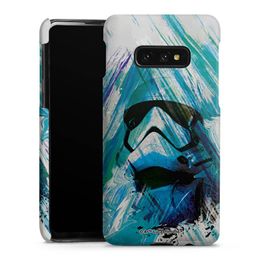 DeinDesign Galaxy S10e Handy Premium Case Smartphone Handyh&uuml;lle Schutzh&uuml;lle matt Colourful Stormtrooper Star Wars Premium Case