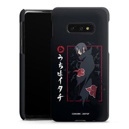 DeinDesign Galaxy S10e Handy Premium Case Smartphone Handyh&uuml;lle Schutzh&uuml;lle matt Official Licensed Product Naruto Shippuden Itachi Uchiha Premium Case