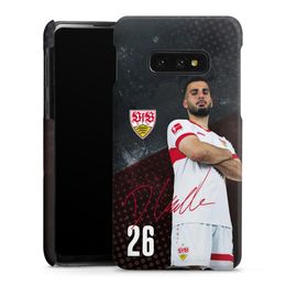 DeinDesign Galaxy S10e Handy Premium Case Smartphone Handyh&uuml;lle Schutzh&uuml;lle matt Official Licensed Product Deniz Undav Vfb Stuttgart Premium Case