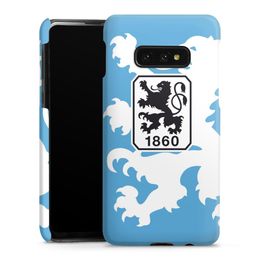 DeinDesign Galaxy S10e Handy Premium Case Smartphone Handyh&uuml;lle Schutzh&uuml;lle matt Coat Of Arms Tsv 1860 M&uuml;nchen Official Licensed Product Premium Case
