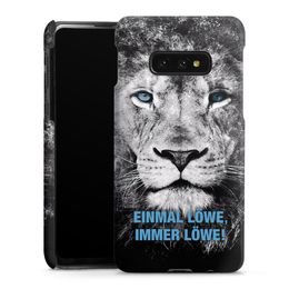 DeinDesign Galaxy S10e Handy Premium Case Smartphone Handyh&uuml;lle Schutzh&uuml;lle matt Official Licensed Product Tsv 1860 M&uuml;nchen Lion Premium Case