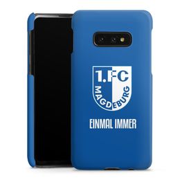 DeinDesign Galaxy S10e Handy Premium Case Smartphone Handyh&uuml;lle Schutzh&uuml;lle matt Coat Of Arms Official Licensed Product 1. Fc Magdeburg Premium Case