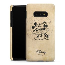 DeinDesign Galaxy S10e Handy Premium Case Smartphone Handyh&uuml;lle Schutzh&uuml;lle matt Minnie Mouse Vintage Mickey Mouse Premium Case