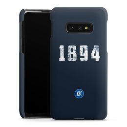 DeinDesign Galaxy S10e Handy Premium Case Smartphone Handyh&uuml;lle Schutzh&uuml;lle matt Karlsruher Sc Ksc Bundesliga Premium Case