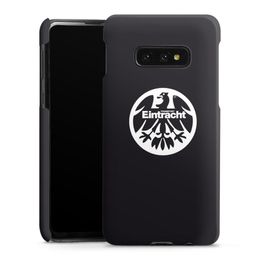 DeinDesign Galaxy S10e Handy Premium Case Smartphone Handyh&uuml;lle Schutzh&uuml;lle matt Logo Eintracht Frankfurt Eagle Premium Case