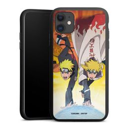DeinDesign iPhone 11 Handy Premium Silikon H&uuml;lle Handyh&uuml;lle schwarz Case Naruto Shippuden Minato Namikaze Official Licensed Product Silikon Premium Case