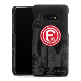 DeinDesign Galaxy S10e Handy Premium Case Smartphone Handyh&uuml;lle Schutzh&uuml;lle matt Official Licensed Product Logo Fortuna D&uuml;sseldorf Premium Case