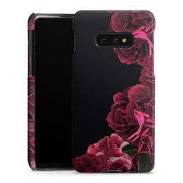 DeinDesign Galaxy S10e Handy Premium Case Smartphone Handyh&uuml;lle Schutzh&uuml;lle matt Vintage Rose Pink Premium Case