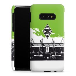 DeinDesign Galaxy S10e Handy Premium Case Smartphone Handyh&uuml;lle Schutzh&uuml;lle matt Merchandise Borussia M&ouml;nchengladbach Stadium Premium Case