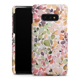 DeinDesign Galaxy S10e Handy Premium Case Smartphone Handyh&uuml;lle Schutzh&uuml;lle matt Eukalyptus Muster Pattern Premium Case