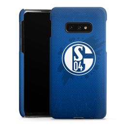DeinDesign Galaxy S10e Handy Premium Case Smartphone Handyh&uuml;lle Schutzh&uuml;lle matt Official Licensed Product Fc Schalke 04 Schalke 04 Premium Case