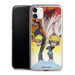 DeinDesign iPhone 11 Handy Slim Case Silikon Handyh&uuml;lle transparent H&uuml;lle extra d&uuml;nn Minato Namikaze Official Licensed Product Naruto Shippuden Silikon Slim Case