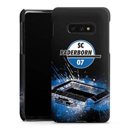 DeinDesign Galaxy S10e Handy Premium Case Smartphone Handyh&uuml;lle Schutzh&uuml;lle matt Official Licensed Product Stadium Sc Paderborn 07 Premium Case