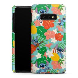 DeinDesign Galaxy S10e Handy Premium Case Smartphone Handyh&uuml;lle Schutzh&uuml;lle matt Lilo & Stitch Movie Disney Premium Case