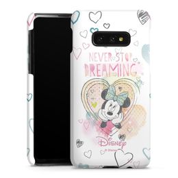 DeinDesign Galaxy S10e Handy Premium Case Smartphone Handyh&uuml;lle Schutzh&uuml;lle matt Official Licensed Product Minnie Mouse Disney Premium Case