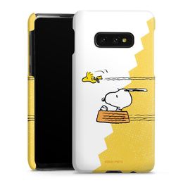 DeinDesign Galaxy S10e Handy Premium Case Smartphone Handyh&uuml;lle Schutzh&uuml;lle matt Snoopy Peanuts Children Premium Case
