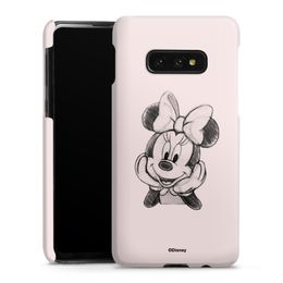 DeinDesign Galaxy S10e Handy Premium Case Smartphone Handyh&uuml;lle Schutzh&uuml;lle matt Official Licensed Product Disney Minnie Mouse Premium Case