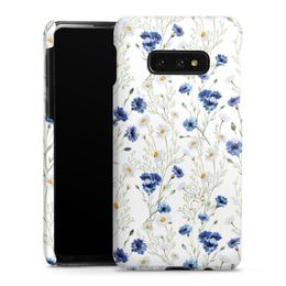 DeinDesign Galaxy S10e Handy Premium Case Smartphone Handyh&uuml;lle Schutzh&uuml;lle matt Flowers Muster Flower Premium Case