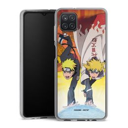 DeinDesign Galaxy A12 Handy Silikon H&uuml;lle Case transparent Handyh&uuml;lle Naruto Shippuden Minato Namikaze Official Licensed Product Silikon Case