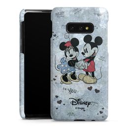 DeinDesign Galaxy S10e Handy Premium Case Smartphone Handyh&uuml;lle Schutzh&uuml;lle matt Vintage Disney Premium Case