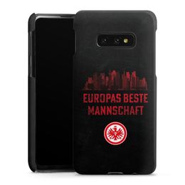 DeinDesign Galaxy S10e Handy Premium Case Smartphone Handyh&uuml;lle Schutzh&uuml;lle matt European Cup Eintracht Frankfurt Merchandise Premium Case