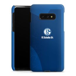DeinDesign Galaxy S10e Handy Premium Case Smartphone Handyh&uuml;lle Schutzh&uuml;lle matt Official Licensed Product Bundesliga Fc Schalke 04 Premium Case