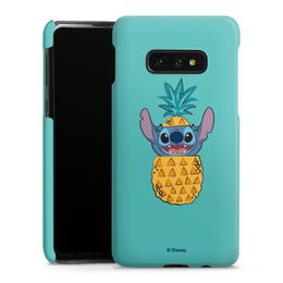 DeinDesign Galaxy S10e Handy Premium Case Smartphone Handyh&uuml;lle Schutzh&uuml;lle matt Disney Lilo & Stitch Pineapple Premium Case