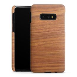 DeinDesign Galaxy S10e Handy Premium Case Smartphone Handyh&uuml;lle Schutzh&uuml;lle matt Larch Wood Wooden Look Premium Case