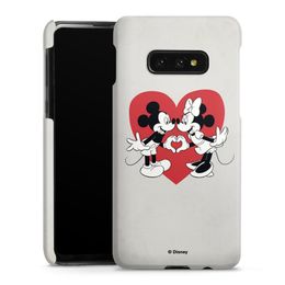 DeinDesign Galaxy S10e Handy Premium Case Smartphone Handyh&uuml;lle Schutzh&uuml;lle matt Disney Heart Premium Case