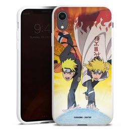 DeinDesign iPhone Xr Handy Silikon H&uuml;lle Case wei&szlig; Handyh&uuml;lle Naruto Shippuden Minato Namikaze Official Licensed Product Silikon Case