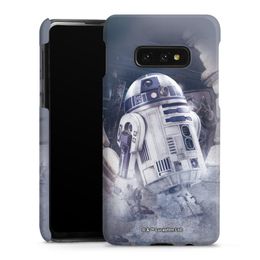 DeinDesign Galaxy S10e Handy Premium Case Smartphone Handyh&uuml;lle Schutzh&uuml;lle matt Robot Merchandise Star Wars Premium Case