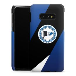DeinDesign Galaxy S10e Handy Premium Case Smartphone Handyh&uuml;lle Schutzh&uuml;lle matt Official Licensed Product Dsc Arminia Bielefeld Premium Case