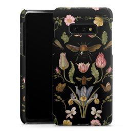 DeinDesign Galaxy S10e Handy Premium Case Smartphone Handyh&uuml;lle Schutzh&uuml;lle matt Flower Wreath Bee Blossom Premium Case