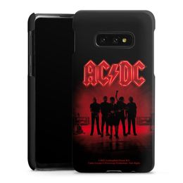 DeinDesign Galaxy S10e Handy Premium Case Smartphone Handyh&uuml;lle Schutzh&uuml;lle matt Band Acdc Official Licensed Product Premium Case
