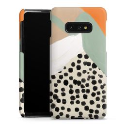 DeinDesign Galaxy S10e Handy Premium Case Smartphone Handyh&uuml;lle Schutzh&uuml;lle matt Abstract Boho Kunst Premium Case