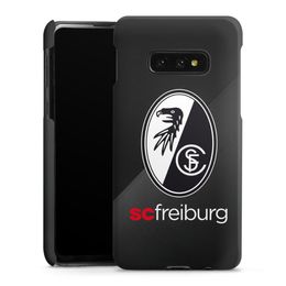 DeinDesign Galaxy S10e Handy Premium Case Smartphone Handyh&uuml;lle Schutzh&uuml;lle matt Sc Freiburg Lettering Logo Premium Case