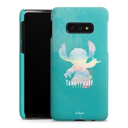 DeinDesign Galaxy S10e Handy Premium Case Smartphone Handyh&uuml;lle Schutzh&uuml;lle matt Lilo & Stitch Official Licensed Product Disney Premium Case
