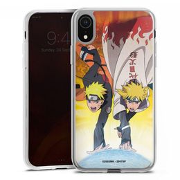 DeinDesign iPhone Xr Handy Silikon H&uuml;lle Case transparent Handyh&uuml;lle Naruto Shippuden Minato Namikaze Official Licensed Product Silikon Case
