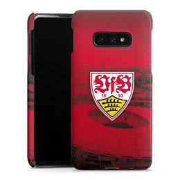 DeinDesign Galaxy S10e Handy Premium Case Smartphone Handyh&uuml;lle Schutzh&uuml;lle matt Vfb Stuttgart Official Licensed Product Stadium Premium Case