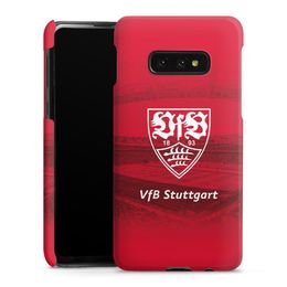 DeinDesign Galaxy S10e Handy Premium Case Smartphone Handyh&uuml;lle Schutzh&uuml;lle matt Stadium Official Licensed Product Vfb Stuttgart Premium Case