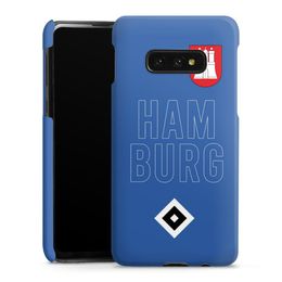 DeinDesign Galaxy S10e Handy Premium Case Smartphone Handyh&uuml;lle Schutzh&uuml;lle matt Official Licensed Product Hamburg Hamburger Sv Premium Case