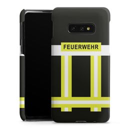 DeinDesign Galaxy S10e Handy Premium Case Smartphone Handyh&uuml;lle Schutzh&uuml;lle matt Fire Fighters Job Fire Fighter Premium Case