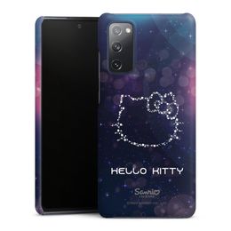 DeinDesign Galaxy S20 FE 5G Handy Premium Case Smartphone Handyh&uuml;lle Schutzh&uuml;lle matt Merchandise Hello Kitty Weltall Premium Case