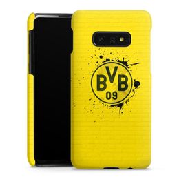 DeinDesign Galaxy S10e Handy Premium Case Smartphone Handyh&uuml;lle Schutzh&uuml;lle matt Official Licensed Product Bvb Borussia Dortmund Premium Case