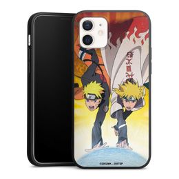 DeinDesign iPhone 12 Handy Premium Silikon H&uuml;lle Handyh&uuml;lle schwarz Case Naruto Shippuden Minato Namikaze Official Licensed Product Silikon Premium Case