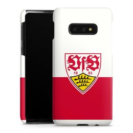 DeinDesign Galaxy S10e Handy Premium Case Smartphone Handyh&uuml;lle Schutzh&uuml;lle matt Vfb Stuttgart Logo Official Licensed Product Premium Case