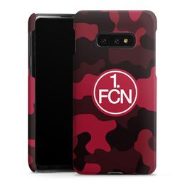 DeinDesign Galaxy S10e Handy Premium Case Smartphone Handyh&uuml;lle Schutzh&uuml;lle matt Logo 1. Fcn 1. Fc N&uuml;rnberg Premium Case
