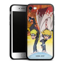 DeinDesign iPhone SE (2022) Handy Premium Silikon H&uuml;lle Handyh&uuml;lle schwarz Case Naruto Shippuden Minato Namikaze Official Licensed Product Silikon Premium Case